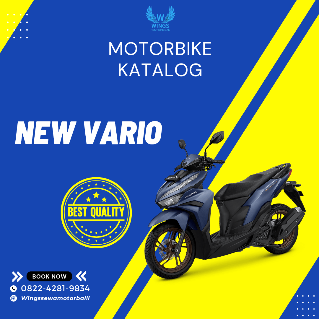 Sewa Motor Murah No 1 di Bali - Wings rental motor Bali